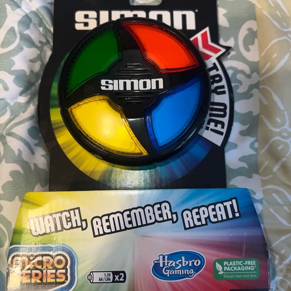 Hasbro | Toys | Hasbro Simon Micro Series With Colorful Buttons | Poshmark